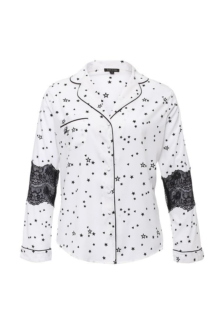 Рубашка домашняя River Island, цвет: белый, RI004EWIEG40 — купить в ...