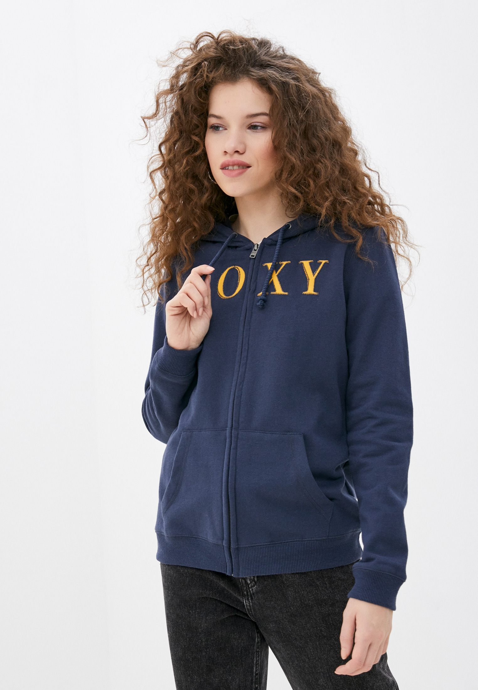 Толстовка Roxy, цвет: синий, RO165EWKNRR5 — купить в интернет-магазине ...