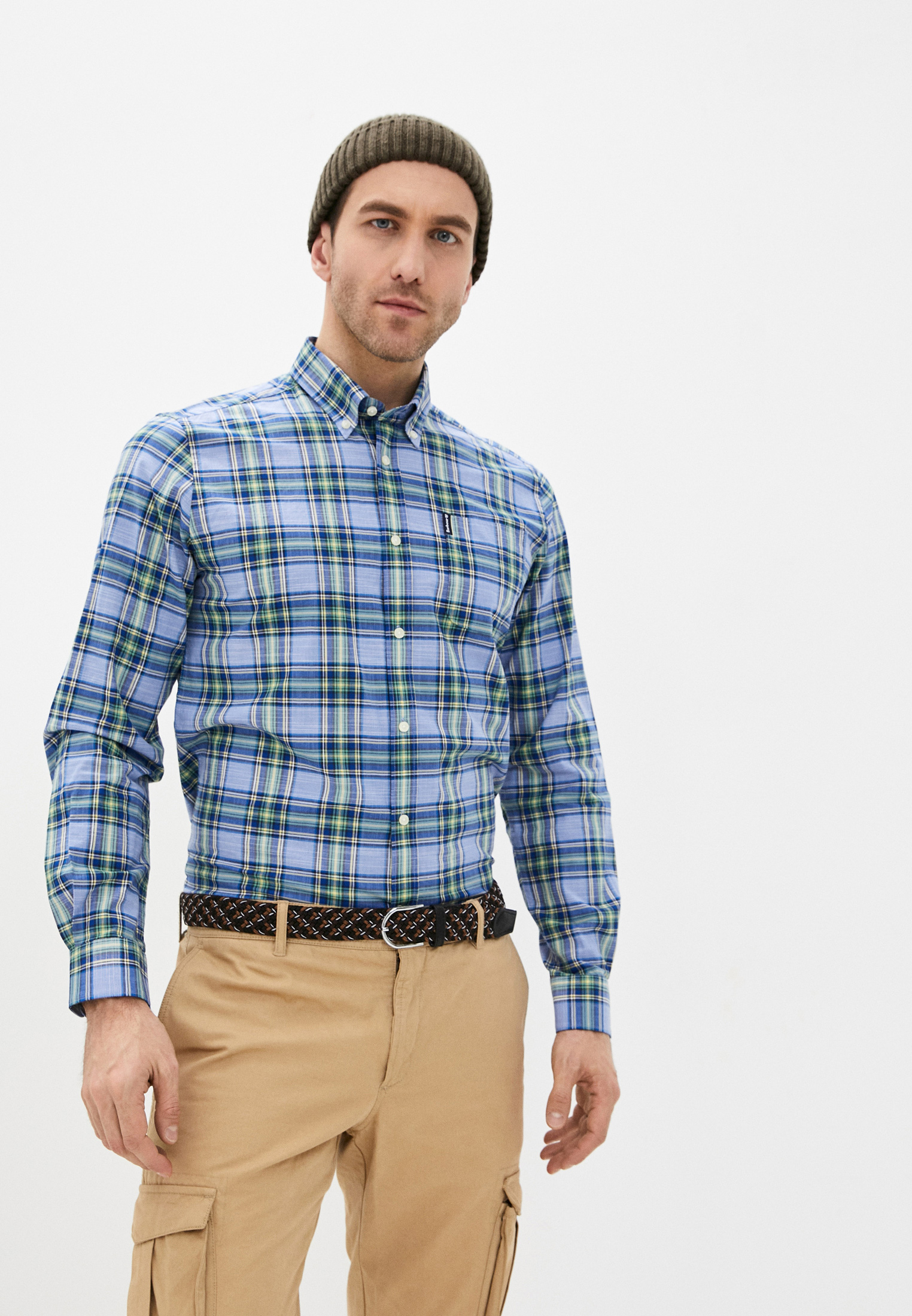 Рубашка Barbour, цвет: синий, RTLAAA796201 — купить в интернет-магазине ...