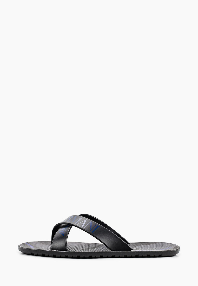 Сланцы Emporio Armani, цвет: черный, RTLAAB931501 — купить в интернет ...