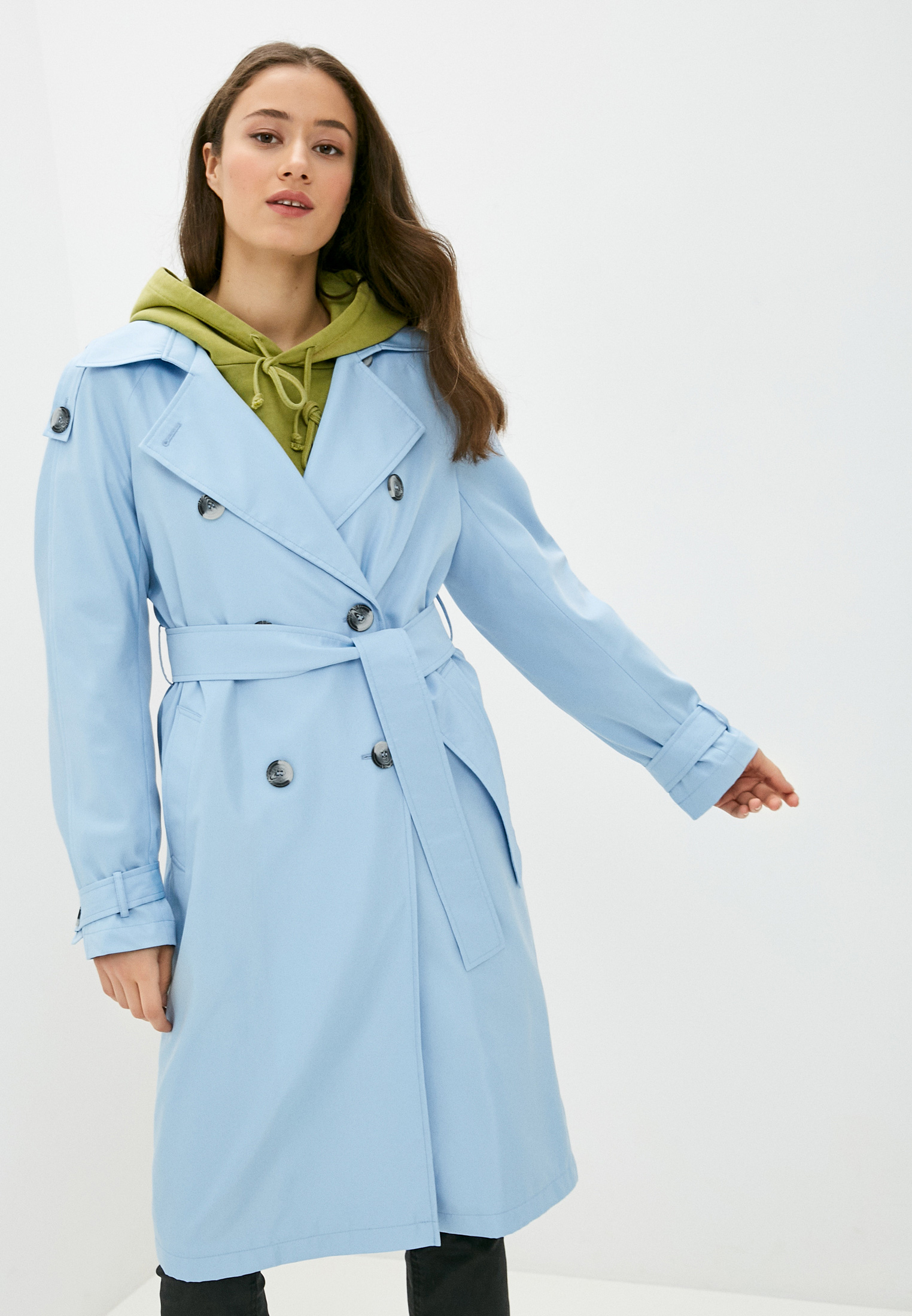 Плащ Shartrez, цвет: голубой, RTLAAB937201 — купить в интернет-магазине ...