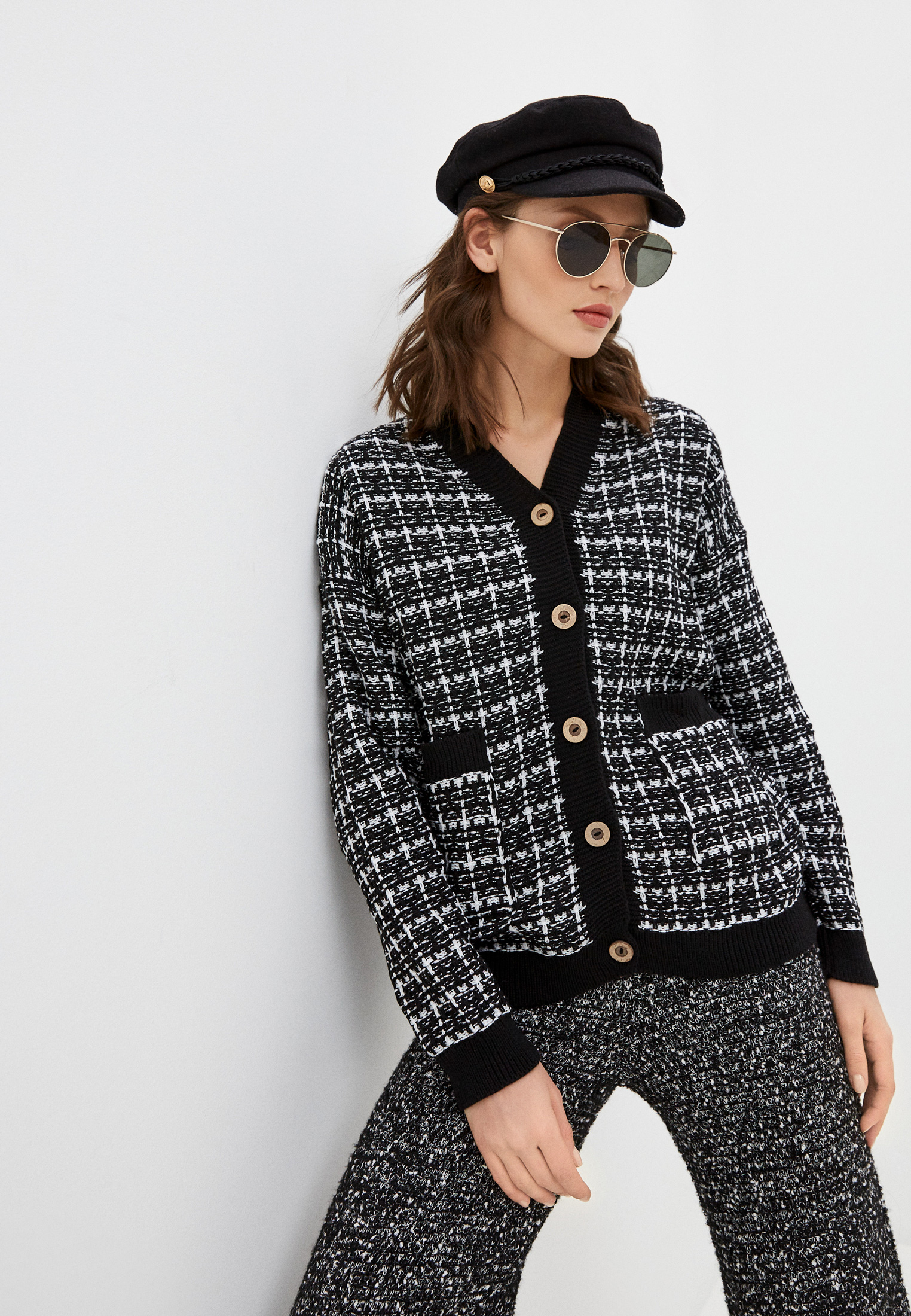 Кардиган Hey Look, цвет: черный, RTLAAC264301 — купить в интернет ...