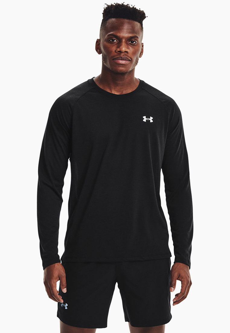 Лонгслив спортивный Under Armour UA Streaker LS, цвет: черный ...