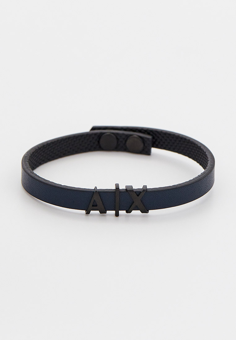 Браслет Armani Exchange, цвет: синий, RTLAAD021601 — купить в интернет ...