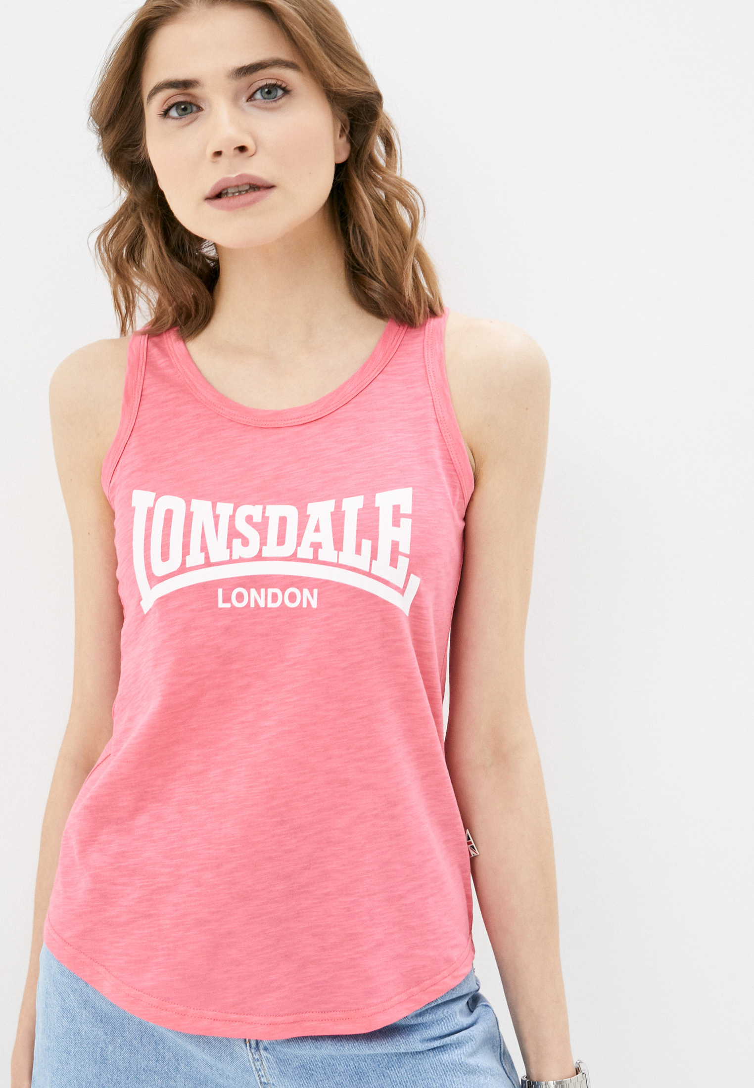Майка Lonsdale, цвет: розовый, RTLAAD277201 — купить в интернет ...