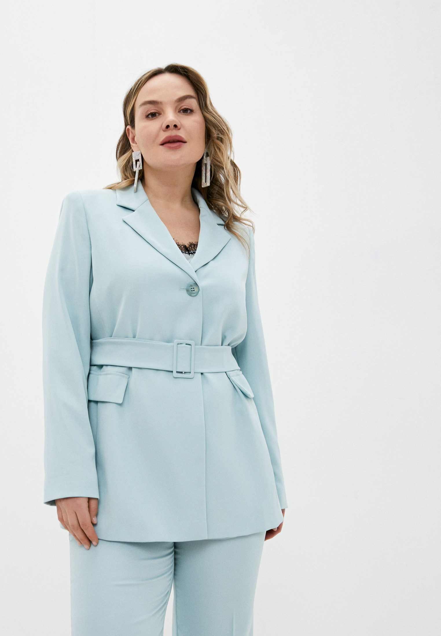 Жакет Persona by Marina Rinaldi CARLOTTA, цвет: бирюзовый, RTLAAD295301 ...