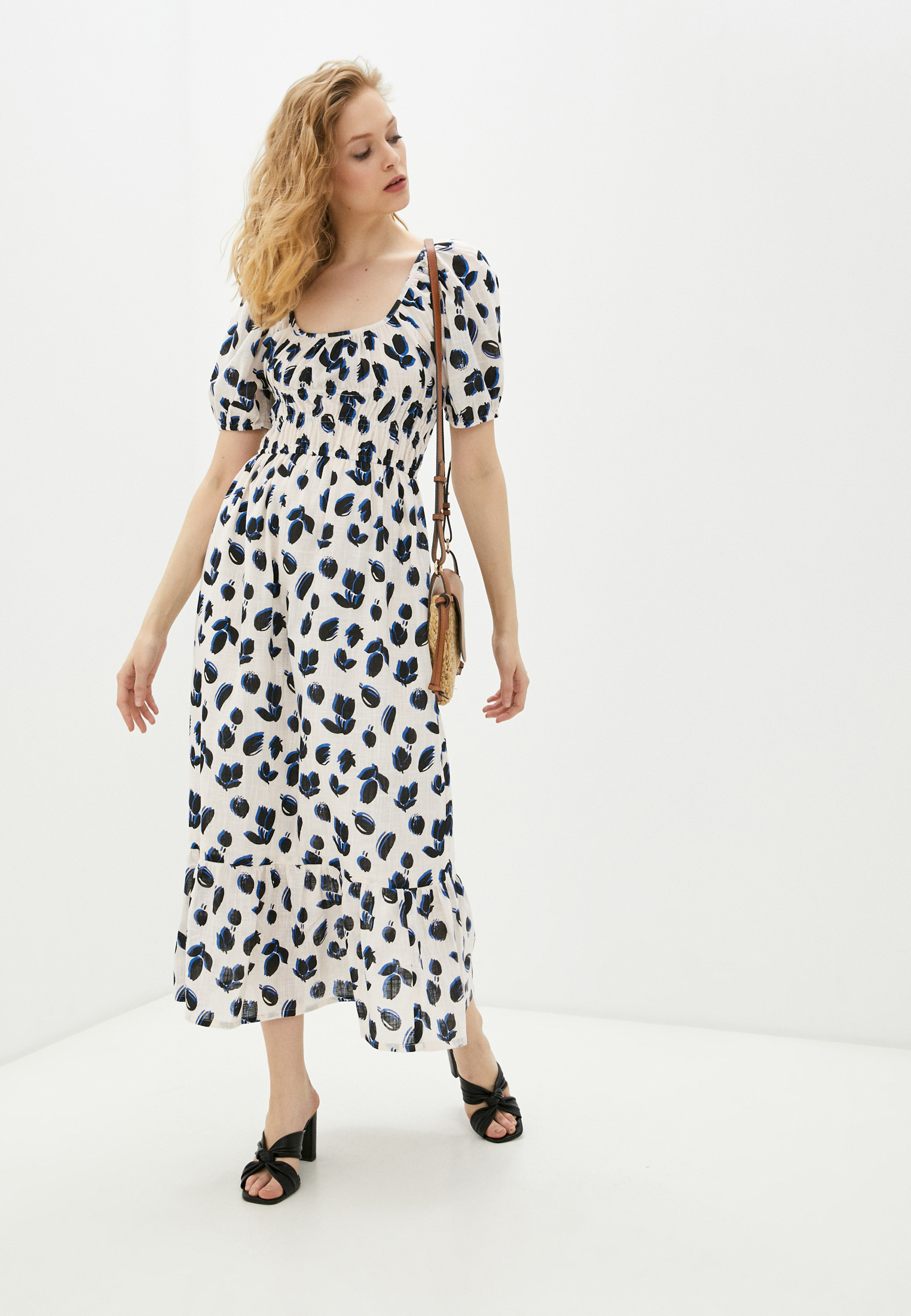 Платье Compania Fantastica, цвет: бежевый, RTLAAE148701 — купить в ...