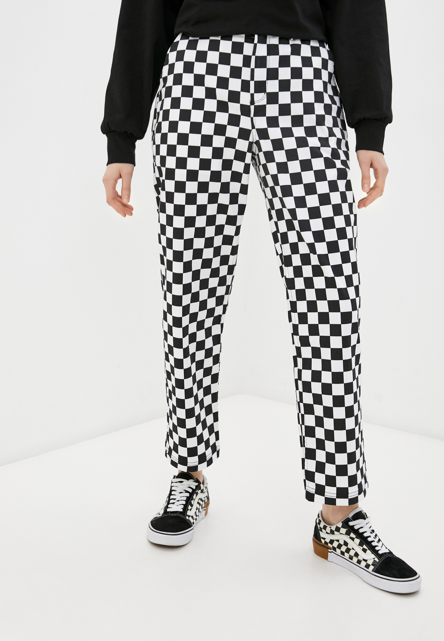 Брюки Vans WM AUTHENTIC CHINO P CHECKERBOARD, цвет: мультиколор ...