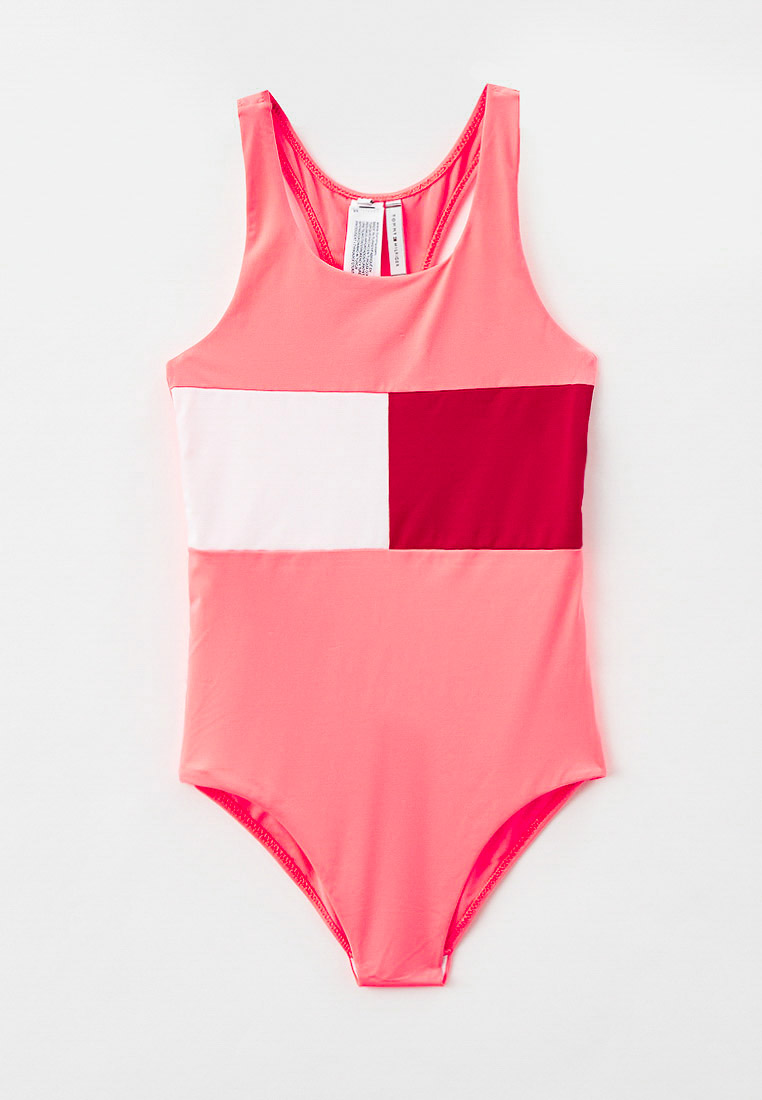 Купальник Tommy Hilfiger, цвет: розовый, RTLAAE478101 — купить в ...