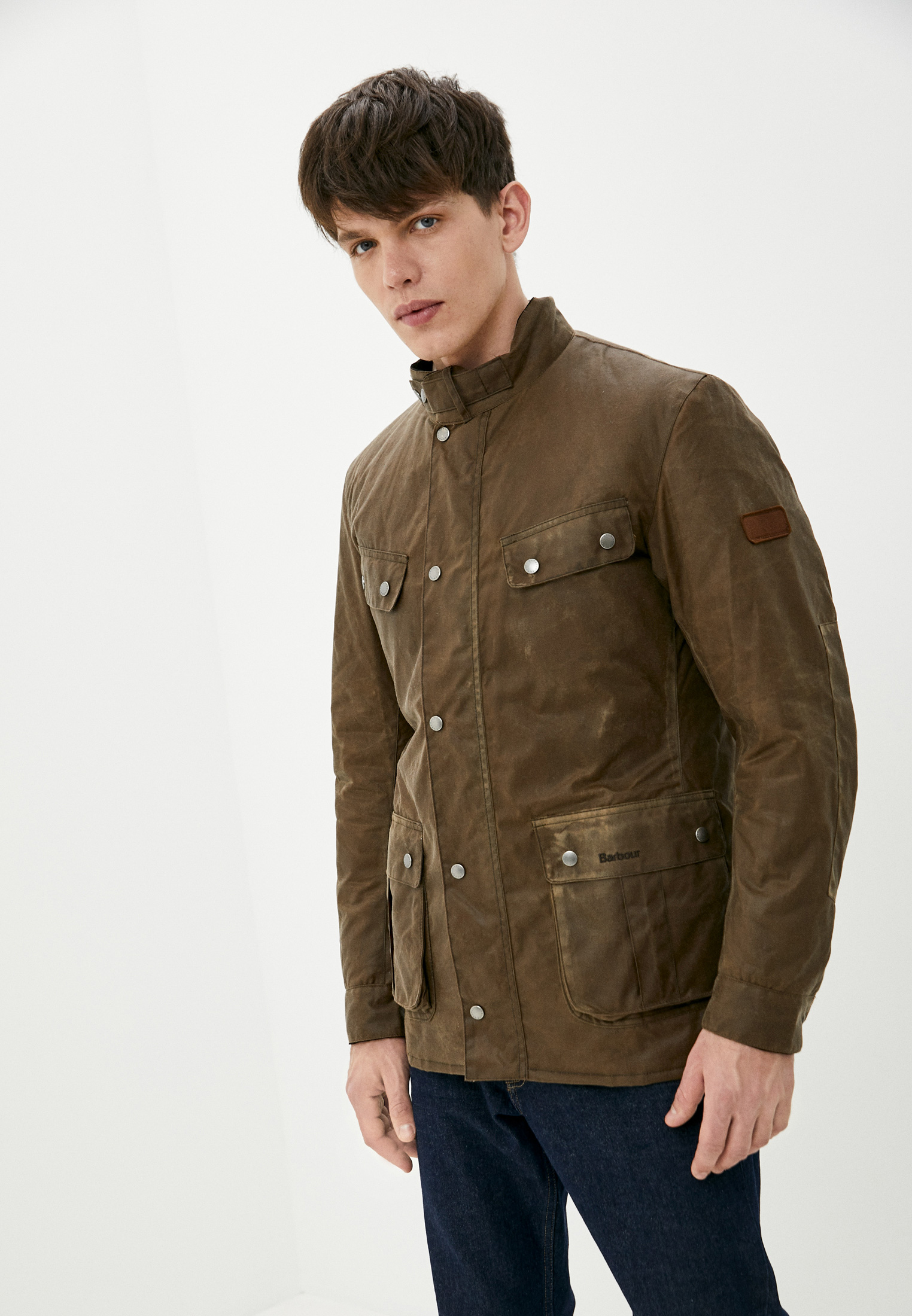 Куртка утепленная Barbour, цвет: коричневый, RTLAAE838801 — купить в ...