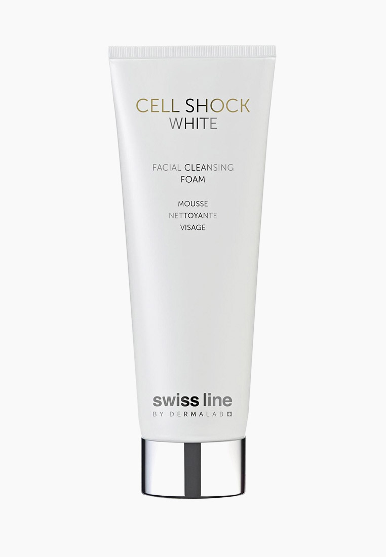 Мусс для лица Swiss Line CELL SHOCK WHITE очищающий, 160 мл, цвет ...