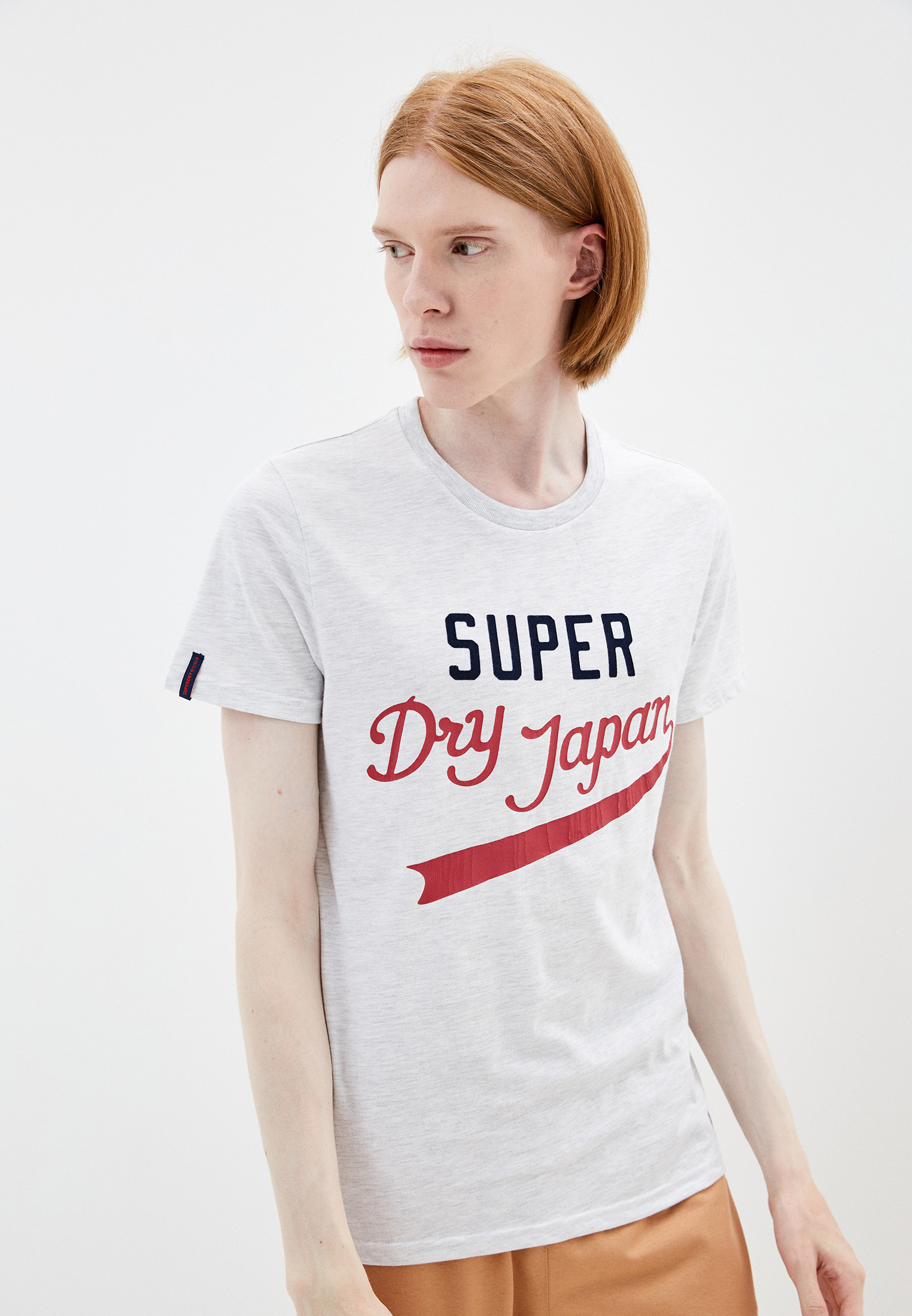 Футболка Superdry, цвет: серый, RTLAAM713801 — купить в интернет ...