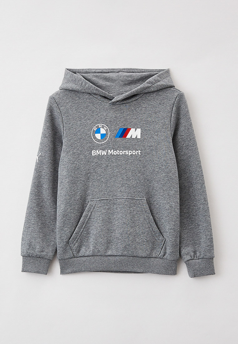 Худи PUMA BMW MMS Kids ESS Logo Hoodie FT, цвет: серый, RTLAAM876901 ...