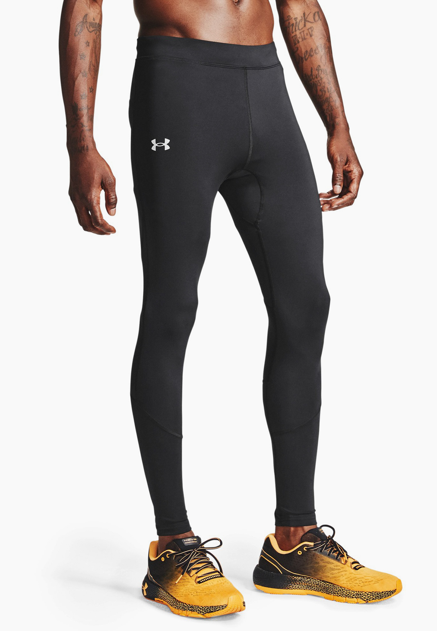 Тайтсы Under Armour UA Fly Fast HeatGear Tight, цвет: черный ...