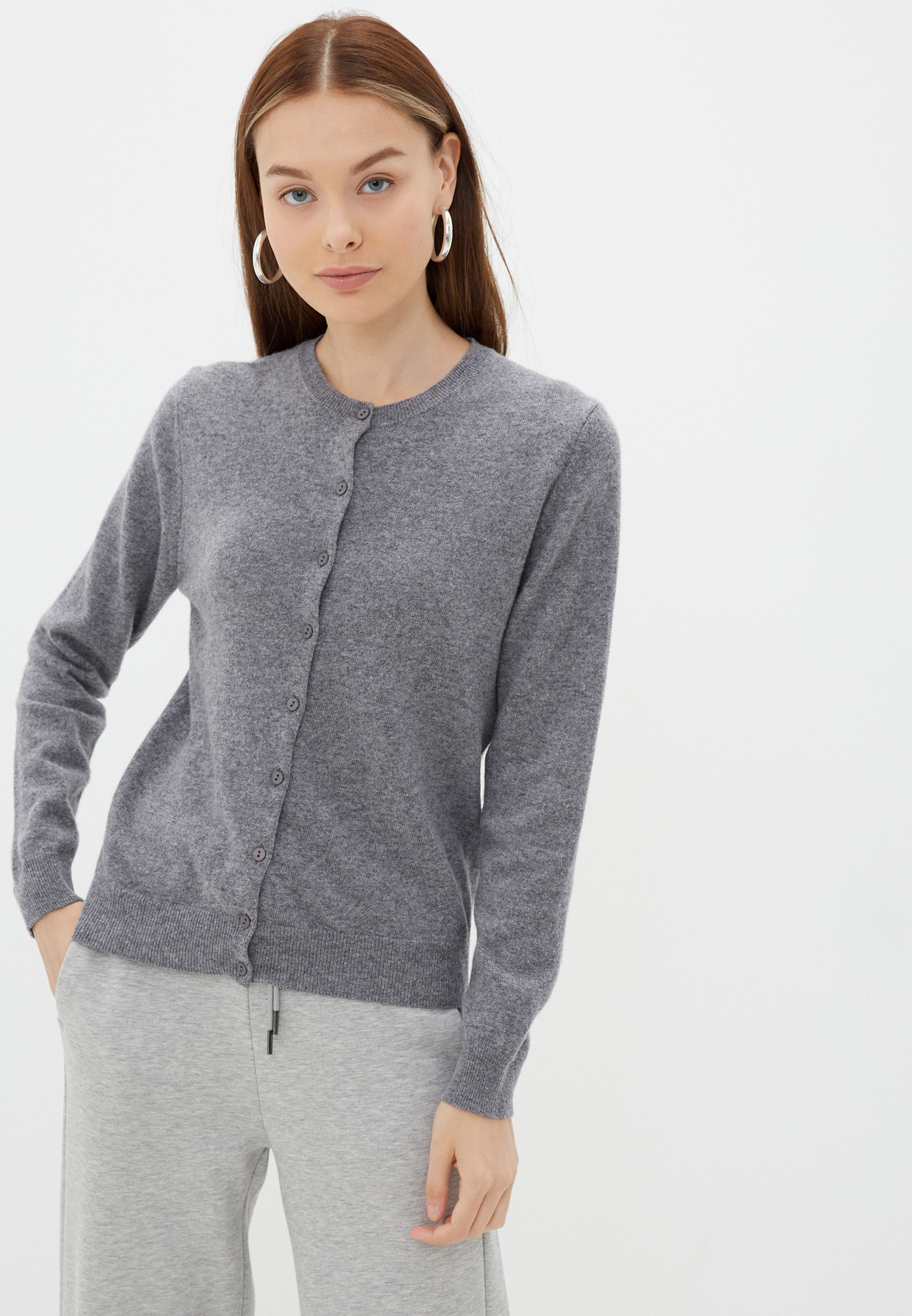 Кардиган United Colors of Benetton, цвет: серый, RTLAAO886501 — купить ...