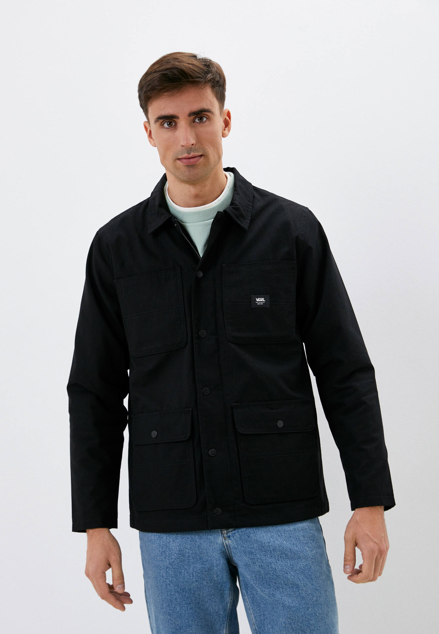 Куртка Vans DRILL CHORE COAT LINED, цвет: черный, RTLAAP206702 — купить ...