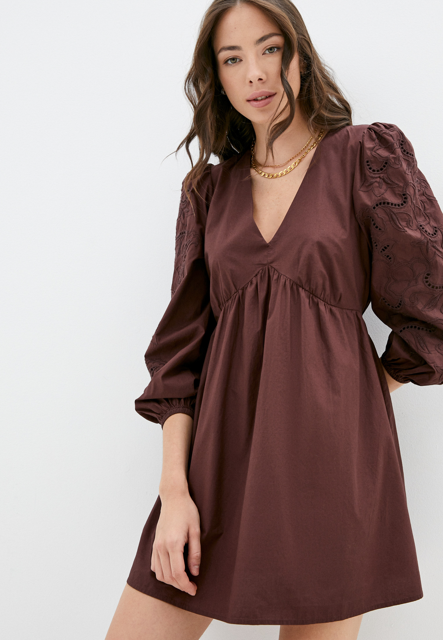 Платье River Island, цвет: коричневый, RTLAAP874301 — купить в интернет ...