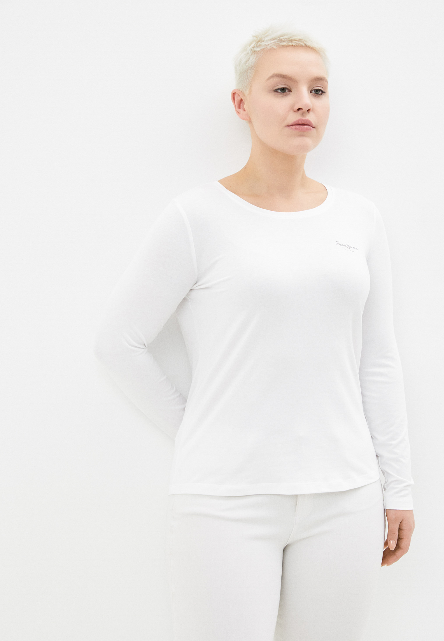 Лонгслив Pepe Jeans, цвет: белый, RTLAAQ573401 — купить в интернет ...