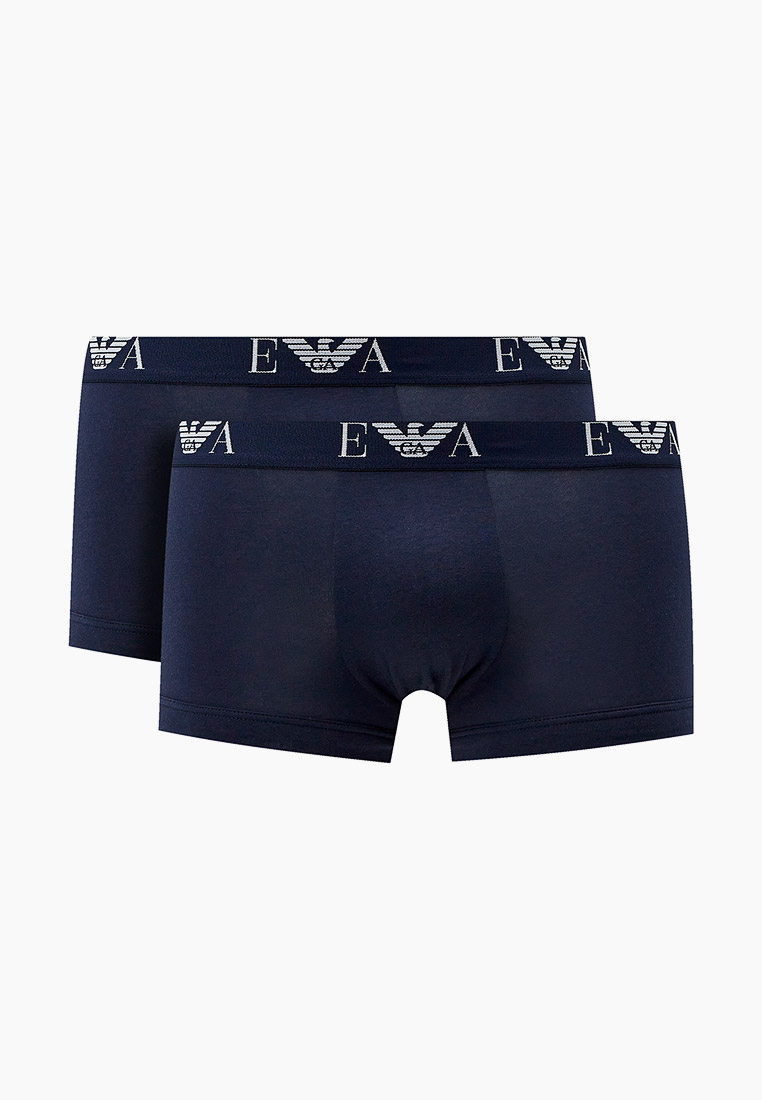 Трусы 2 шт. Emporio Armani, цвет: синий, RTLAAQ833301 — купить в ...