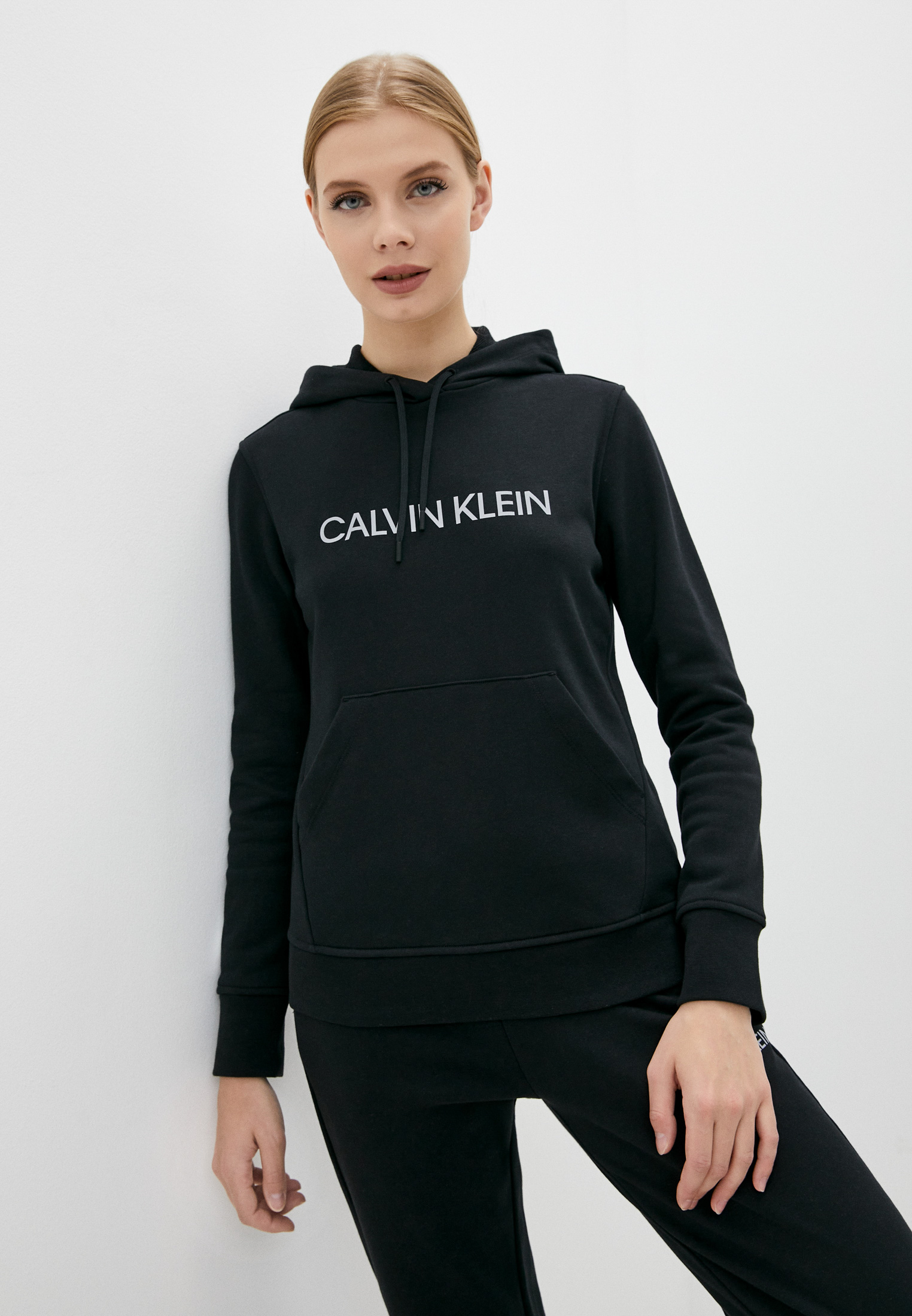Худи Calvin Klein Performance, цвет: черный, RTLAAQ883901 — купить в ...