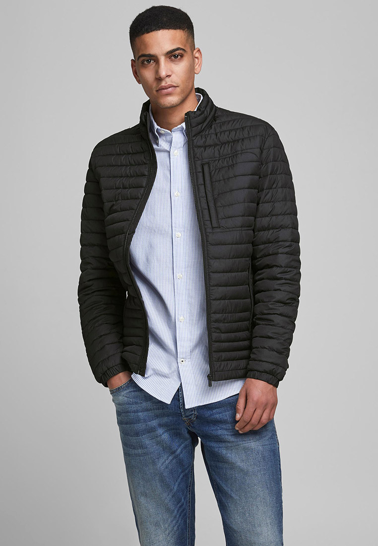 Куртка утепленная Jack & Jones, цвет: черный, RTLAAR173401 — купить в ...