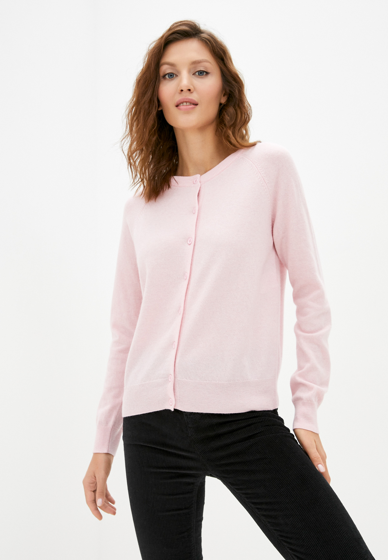 Кардиган United Colors of Benetton, цвет: розовый, RTLAAR476401 ...