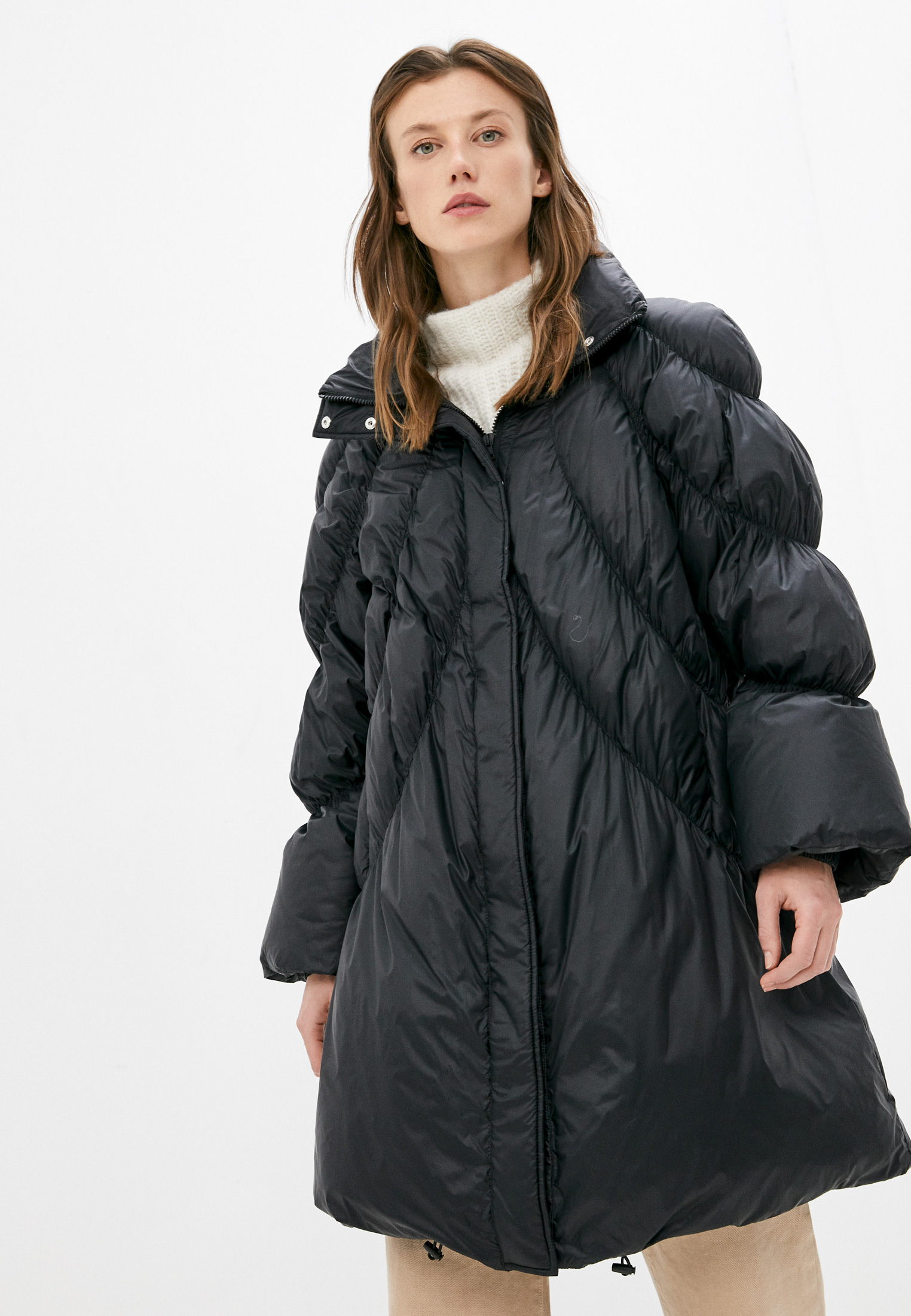 Куртка утепленная Alberta Ferretti ATHLEISURE, цвет: черный ...