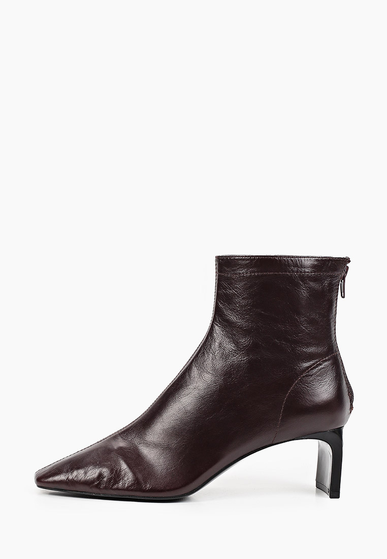 Ботильоны Mango SILA, цвет: коричневый, RTLAAT753801 — купить в ...