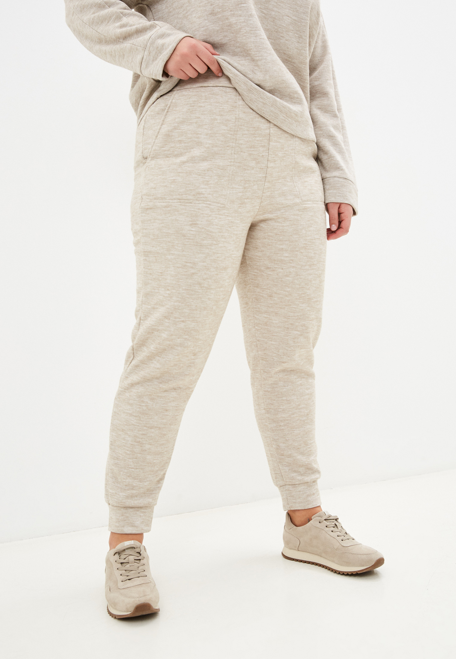 Брюки спортивные Mango MAXIME, цвет: бежевый, RTLAAT823501 — купить в ...