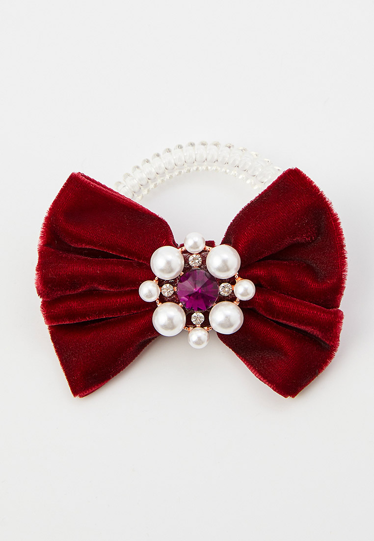 Резинка invisibobble BOWTIQUE British Royal Take a Bow, цвет: бордовый ...