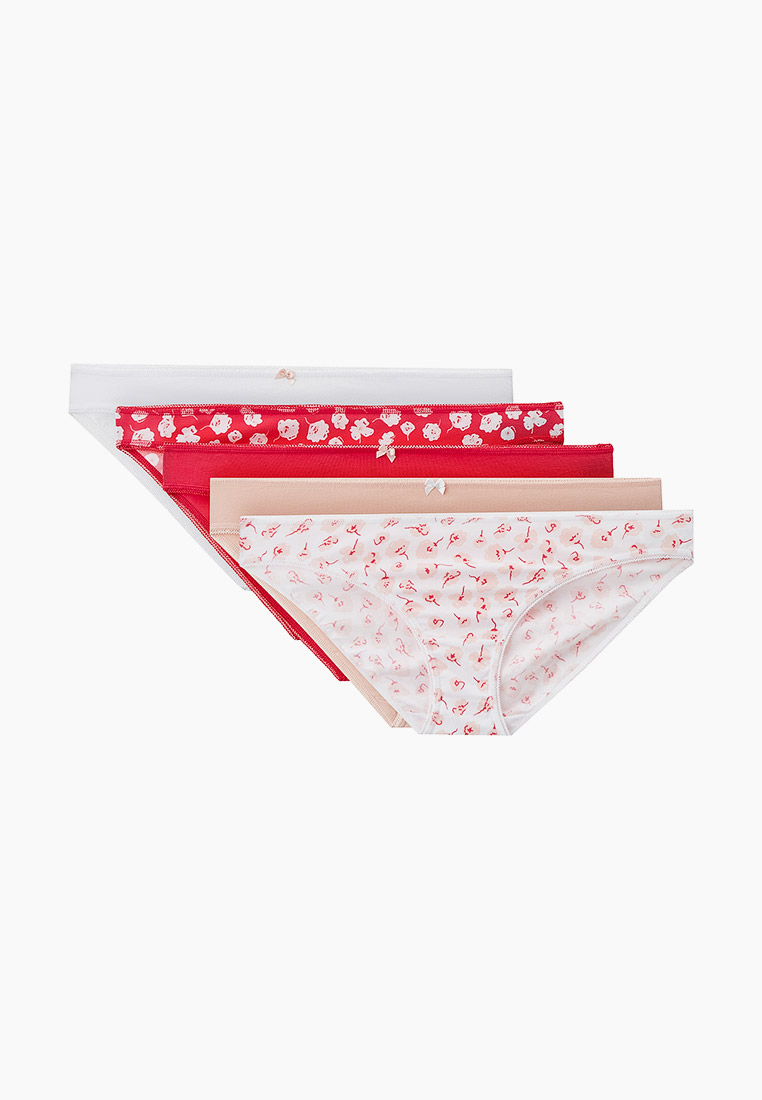 Трусы 5 шт. Marks & Spencer BIKINI, цвет: бежевый, RTLAAV511701 ...