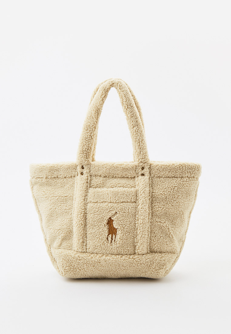 Сумка Polo Ralph Lauren, цвет: бежевый, RTLAAW166701 — купить в ...