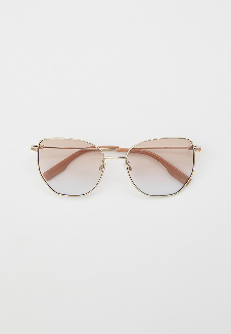 Очки солнцезащитные McQ Alexander McQueen MQ0332S 003, цвет: серебряный ...