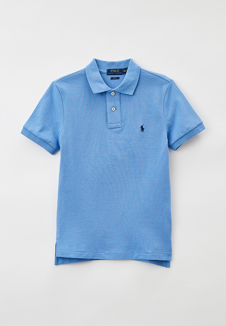 Поло Polo Ralph Lauren, цвет: голубой, RTLAAX275001 — купить в интернет ...