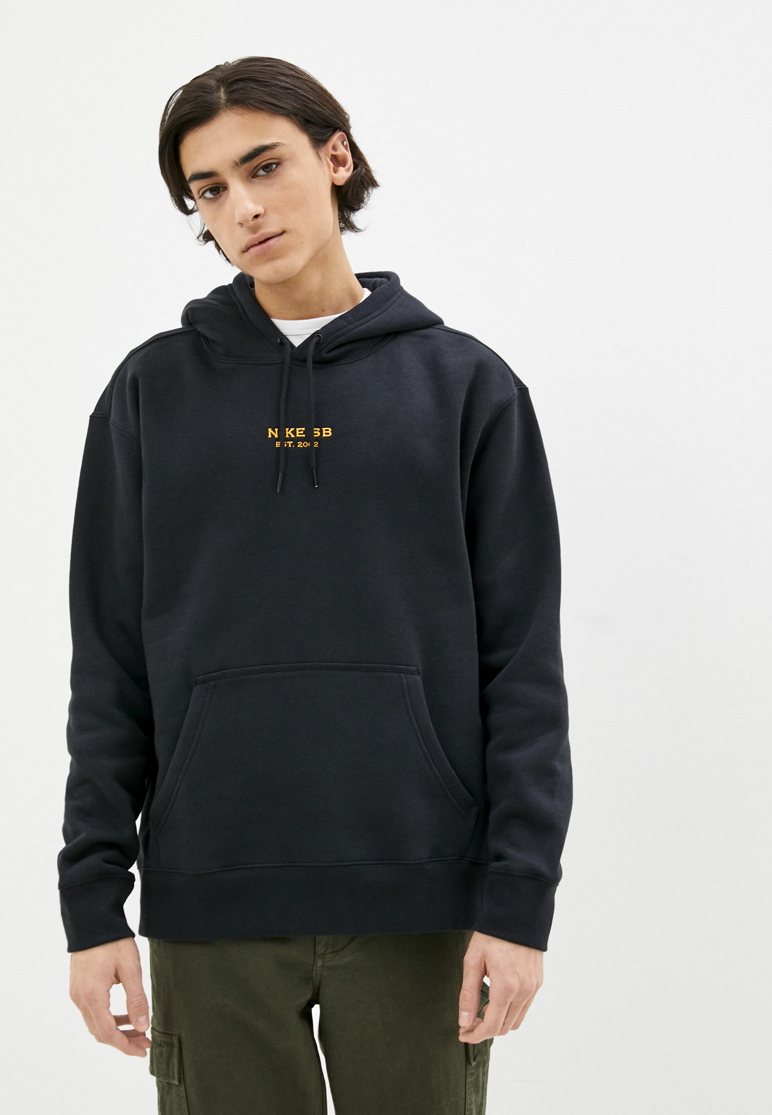 Худи Nike M Nk Sb Hbr Gfx Hoodie цвет черный Rtlaay359301 — купить в