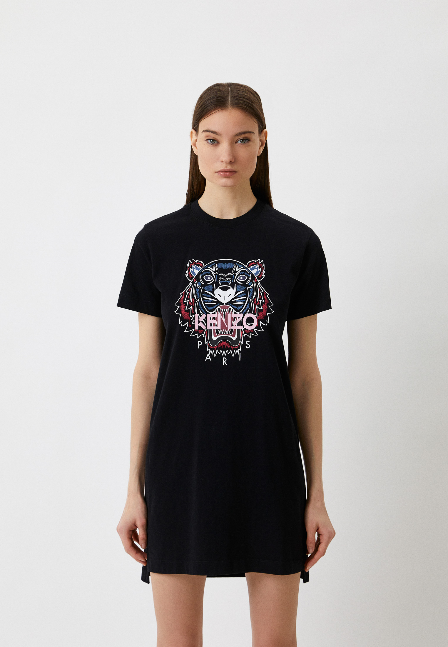 Платье Kenzo, цвет: черный, RTLAAZ876001 — купить в интернет-магазине ...