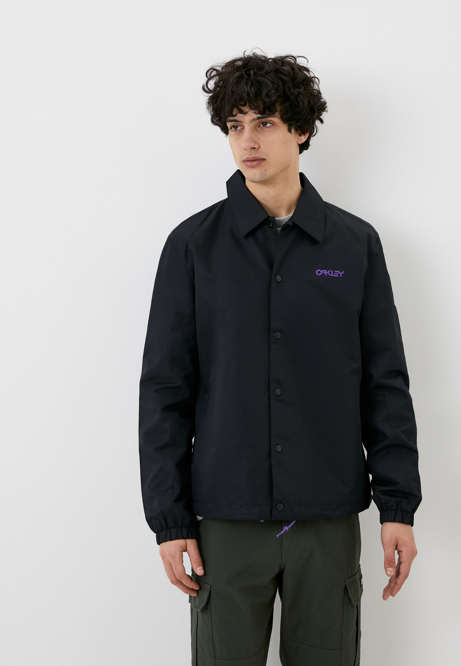 Куртка Oakley COACHES TECH JACKET, цвет: черный, RTLABA224901 — купить ...