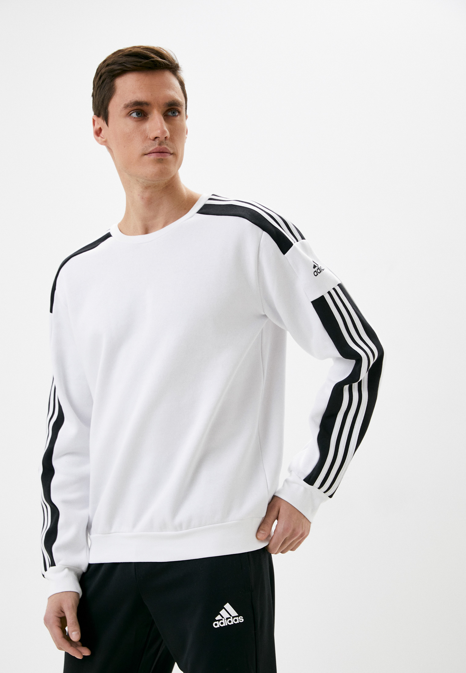 Свитшот adidas SQ21 SW TOP, цвет: белый, RTLABA300001 — купить в ...