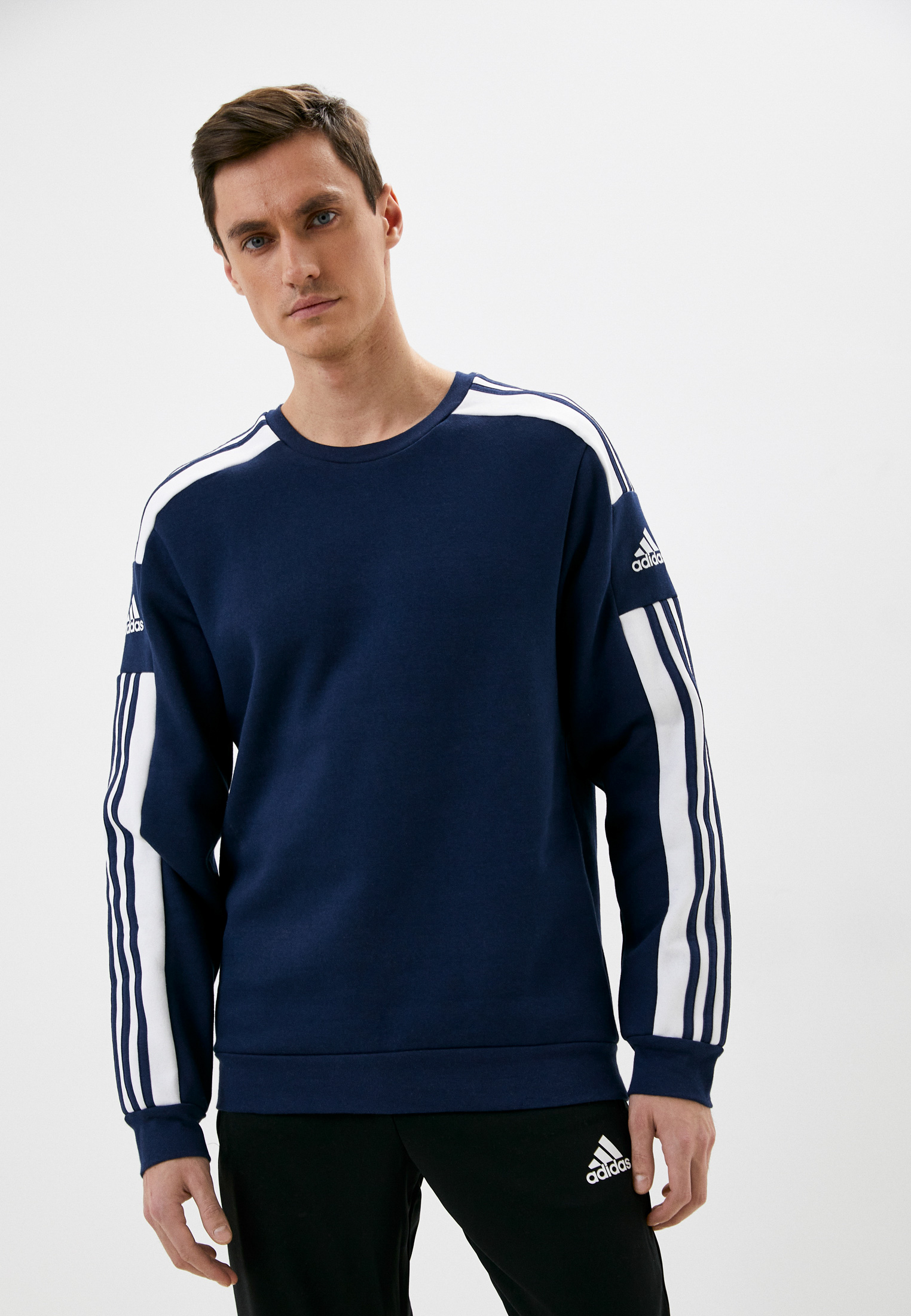 Свитшот adidas SQ21 SW TOP, цвет: синий, RTLABA300101 — купить в ...