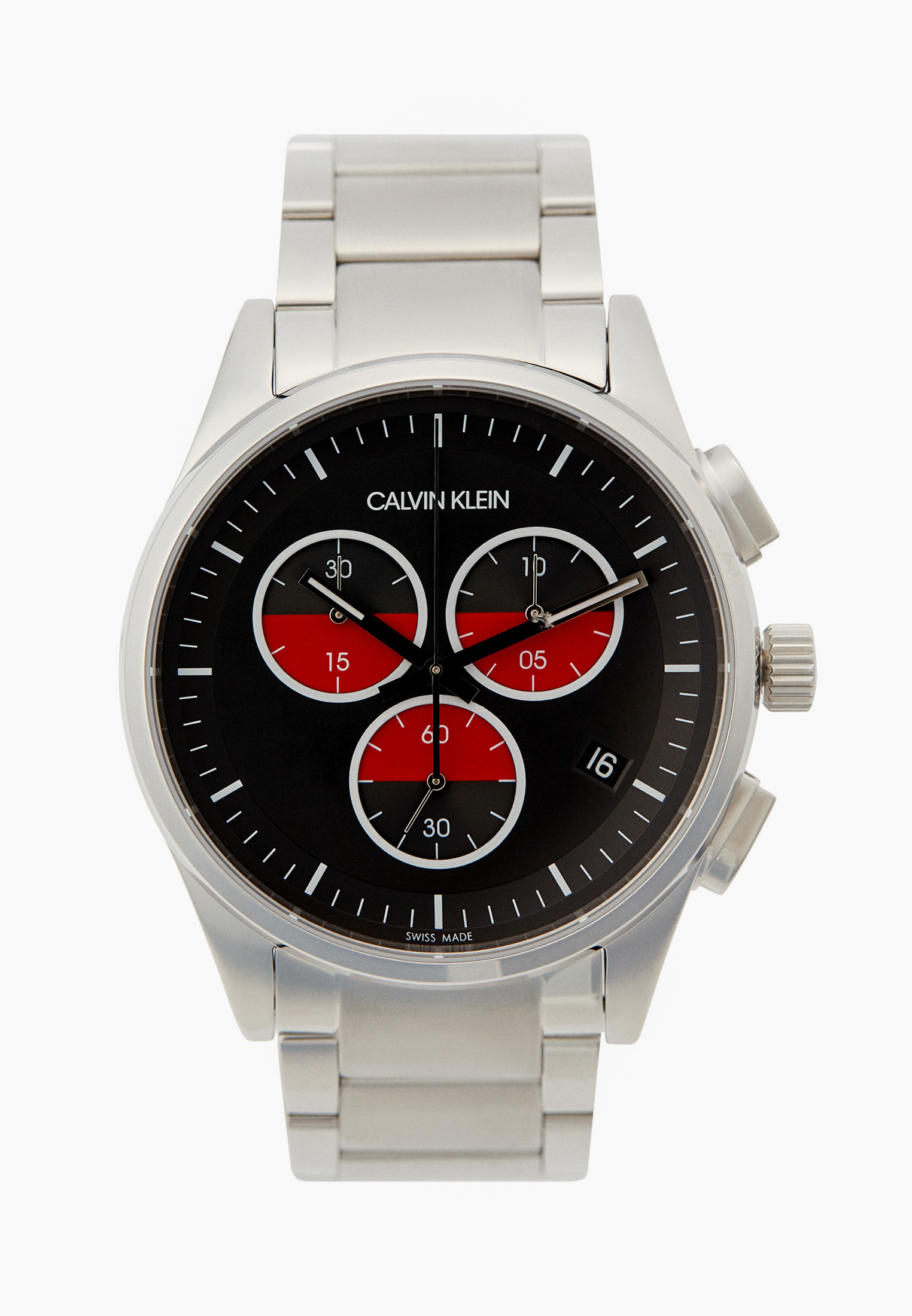 Часы Calvin Klein, цвет: серебряный, RTLABA319301 — купить в интернет ...