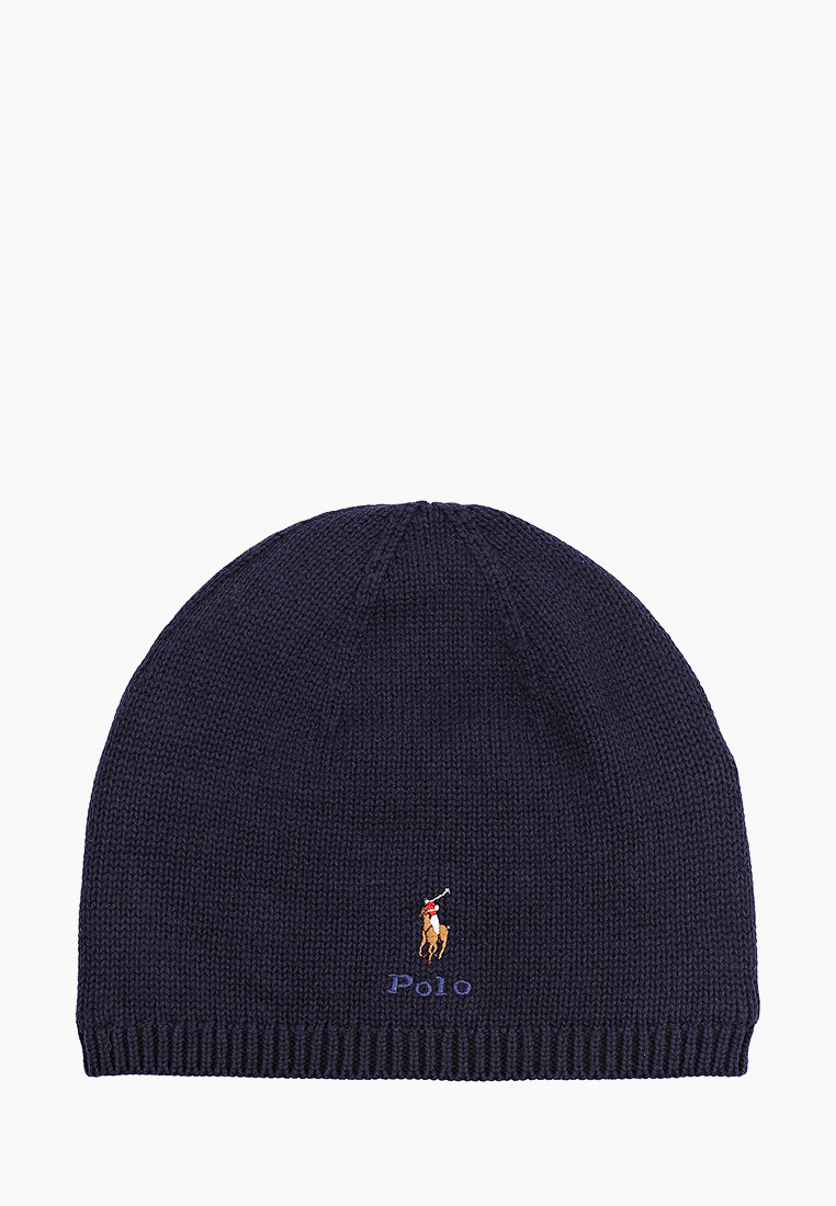 Шапка Polo Ralph Lauren, цвет: синий, RTLABA793601 — купить в интернет ...