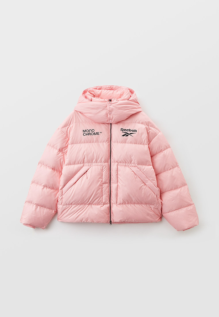 Пуховик Reebok Reebok X MONOCHROME, цвет: розовый, RTLABB125701 ...