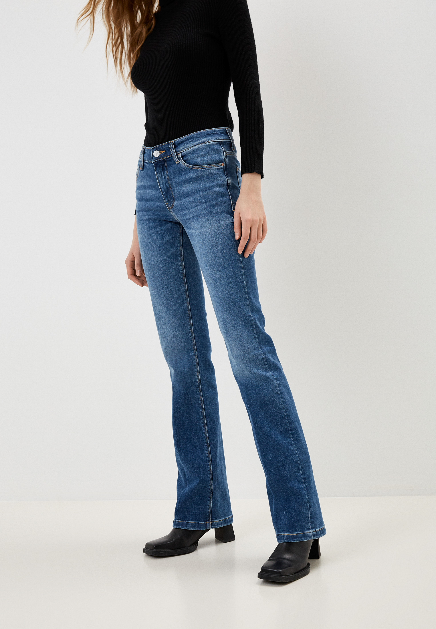 Джинсы Guess SEXY BOOT, цвет: синий, RTLABB175701 — купить в интернет ...