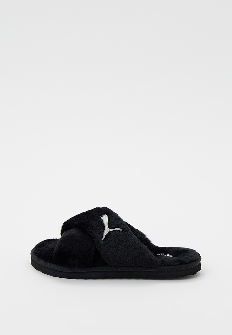 Тапочки PUMA Fluff X Strap, цвет: черный, RTLABC174202 — купить в ...