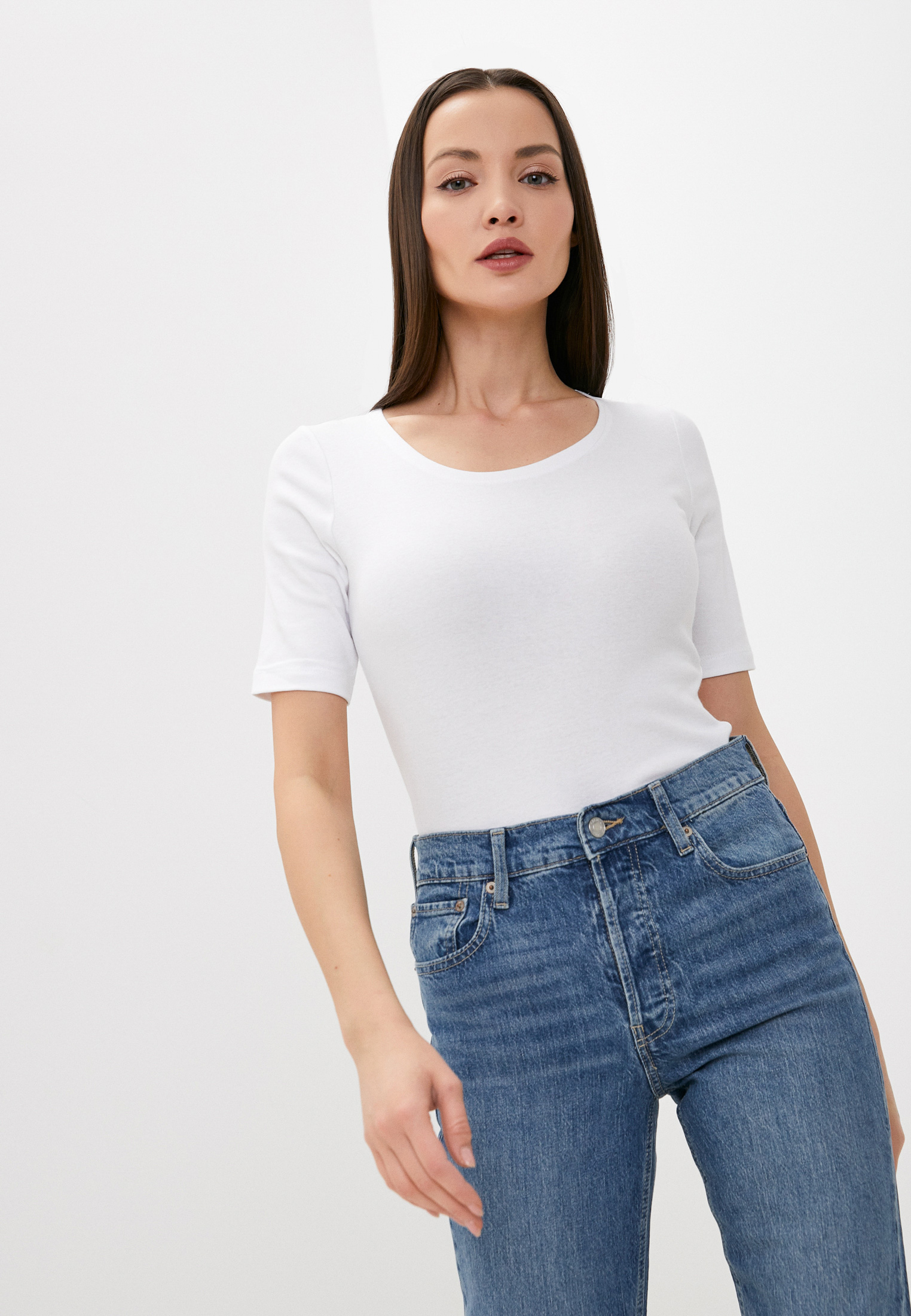 Футболка Gant, цвет: белый, RTLABC267701 — купить в интернет-магазине ...