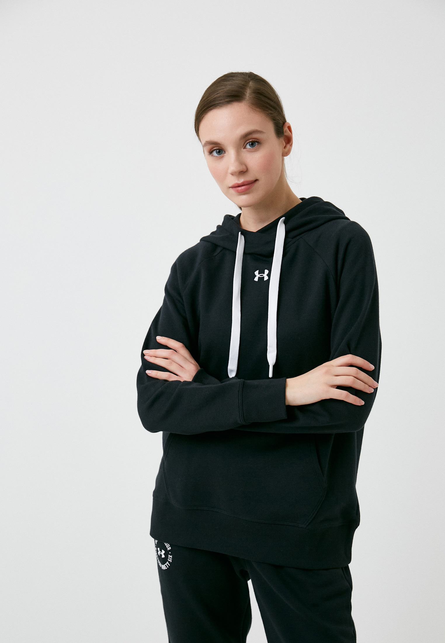 Худи Under Armour Rival Fleece HB Hoodie, цвет: черный, RTLABC284402 ...