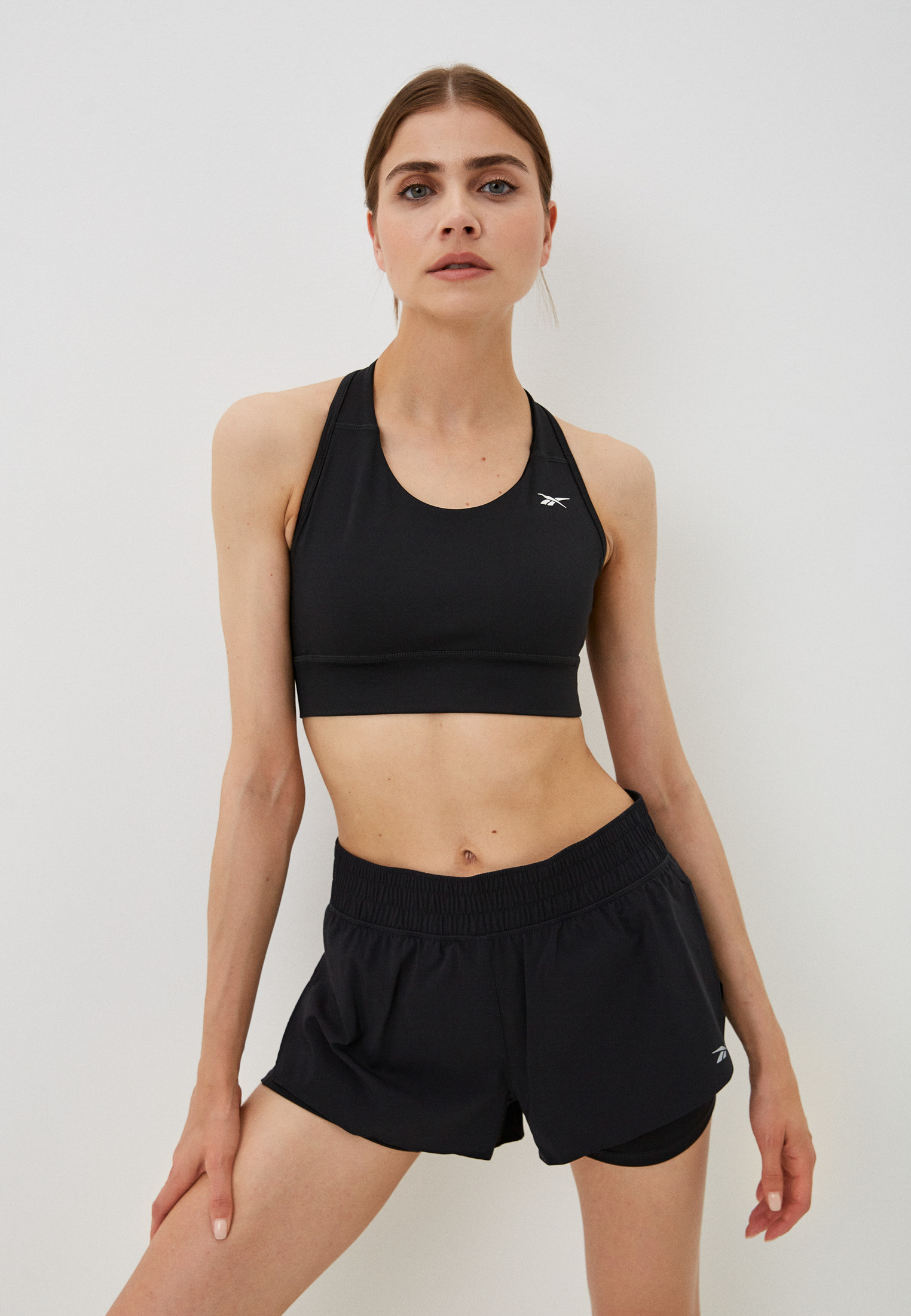 Топ спортивный Reebok RE BRA, цвет: черный, RTLABC556302 — купить в ...