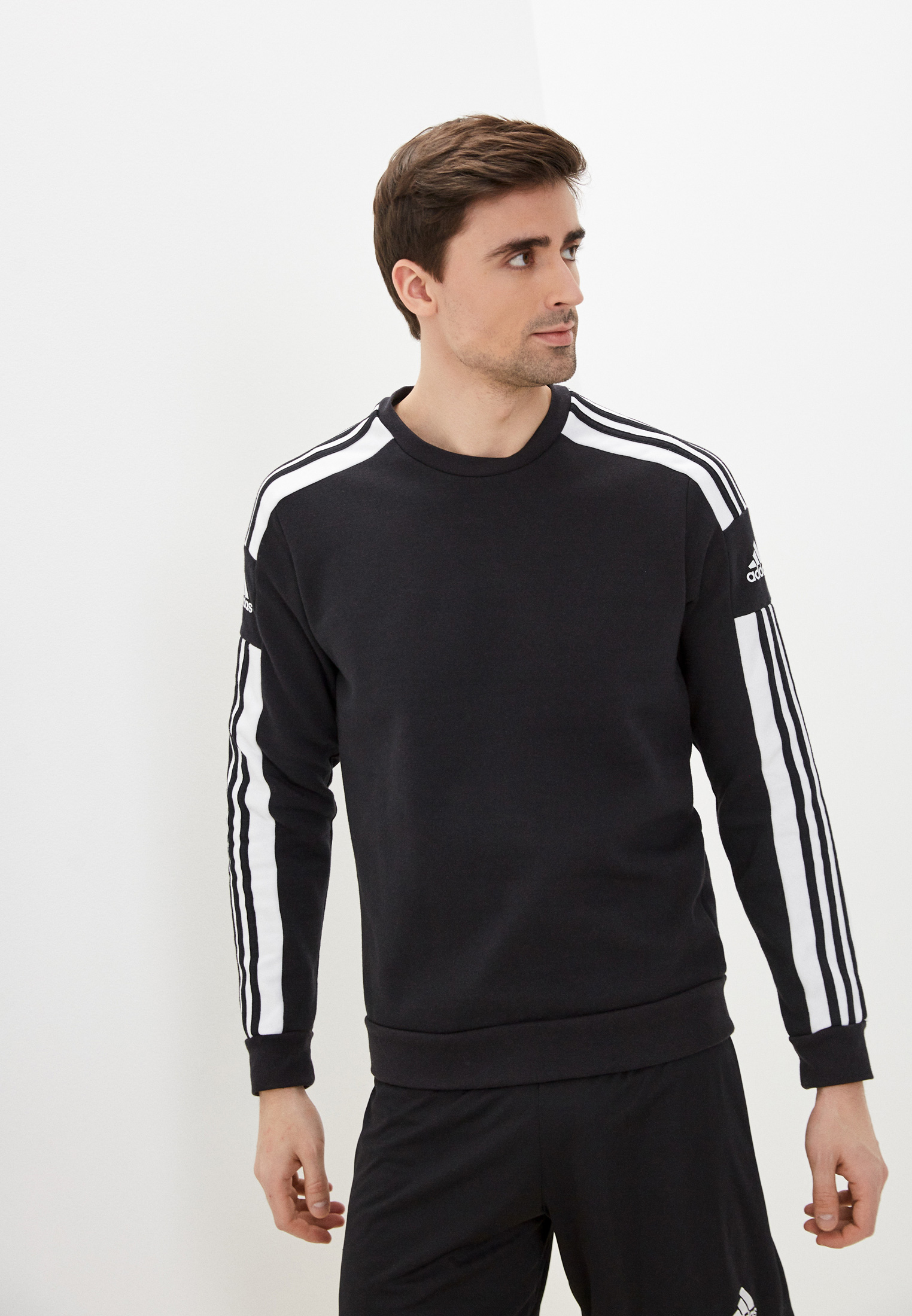 Свитшот adidas SQ21 SW TOP, цвет: черный, RTLABC920301 — купить в ...