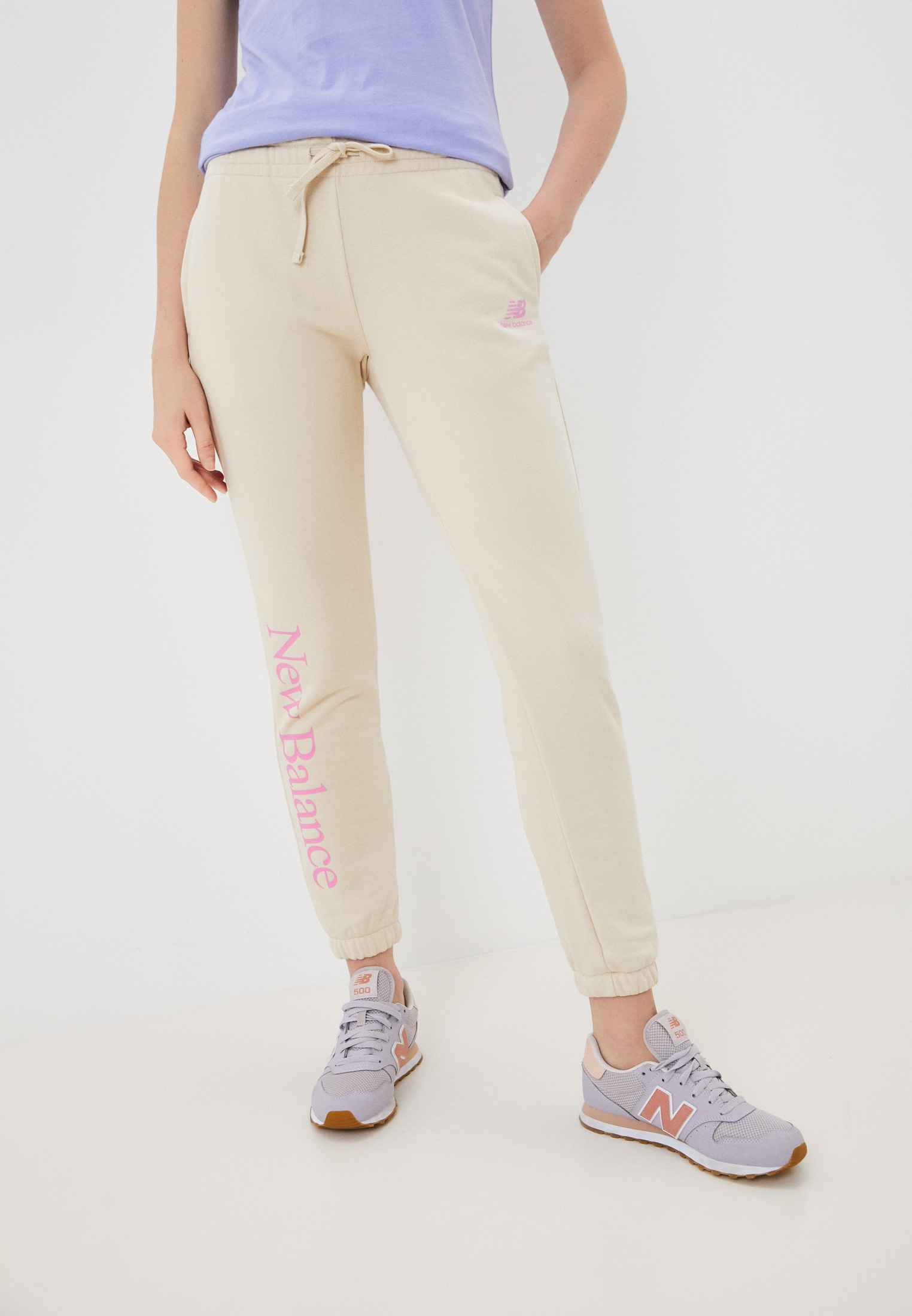 Брюки спортивные New Balance NB Essentials Celebrate Fleece Pant, цвет ...