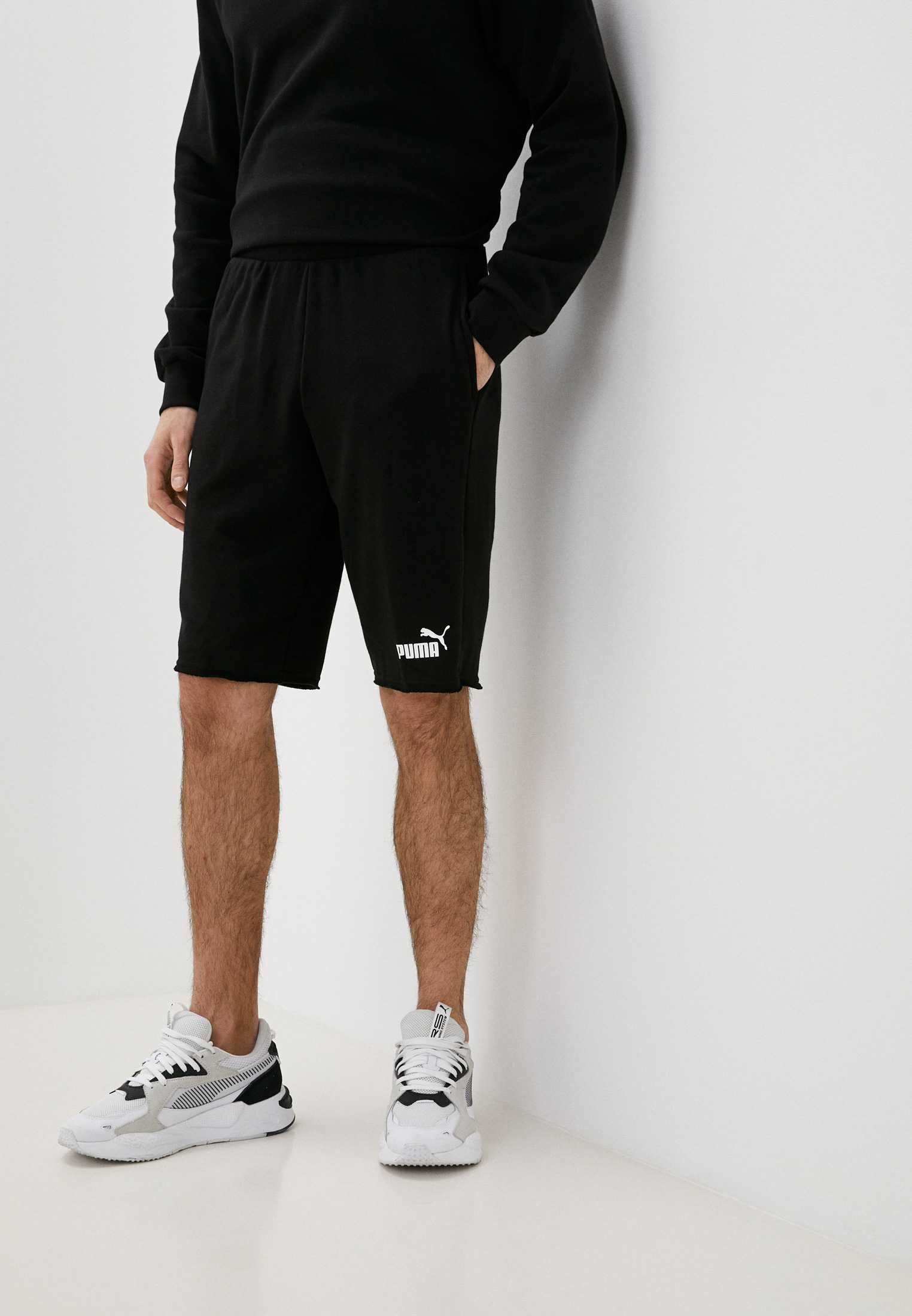 Шорты спортивные PUMA ESS Shorts 12", цвет: черный, RTLABD430201 ...